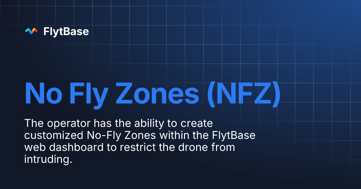 No Fly Zones (NFZ) | FlytBase